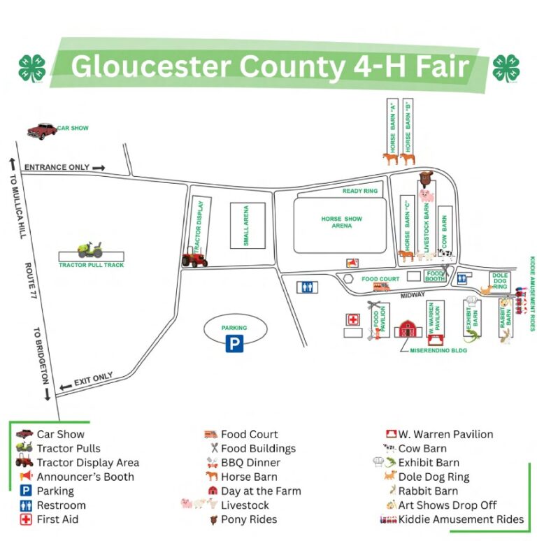 Events Schedule – Gloucester County 4-h Fairgrounds